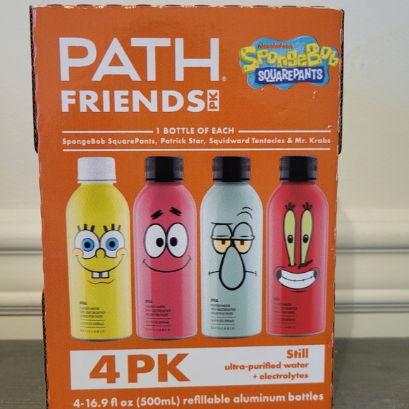 path water | Other | Path Water Friends Spongebob Squarepants 4 Pack ...